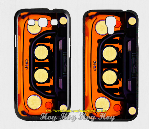 Orange Jeep - Design On Hard Case For Iphone 5 Black Case Cover ...